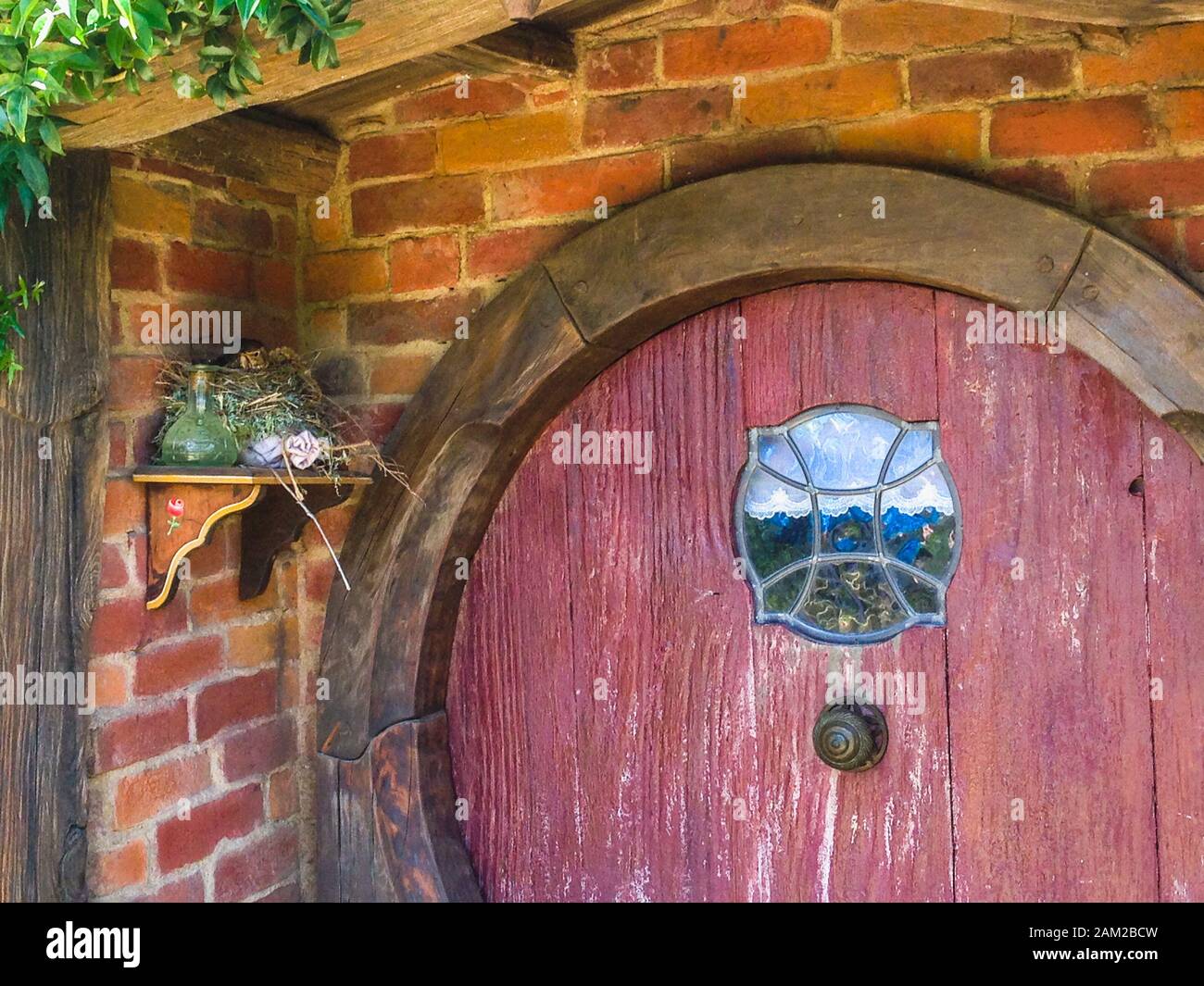 Matamata, Nouvelle-Zélande - 12 Décembre 2019: Hobbiton Movie Set. Le ...