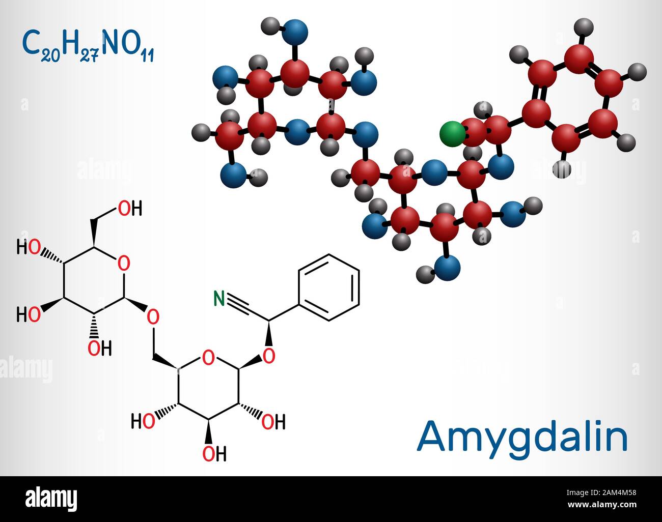 Vitamin b17 Banque d'images vectorielles - Alamy