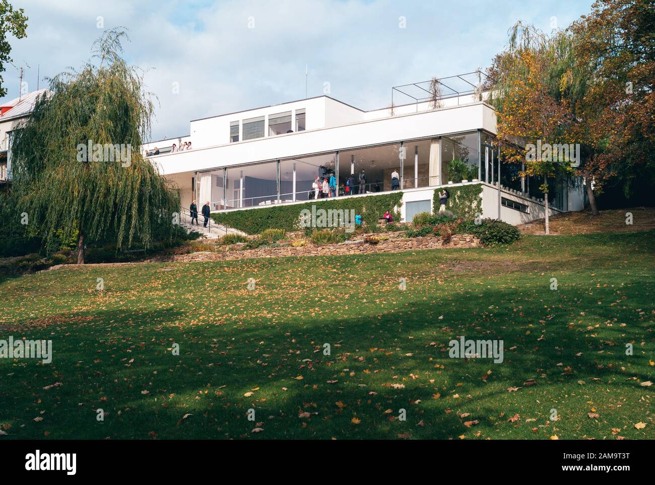 Brno, Moravie, République tchèque - Oktober 27 2018: Villa Tugendhat ...