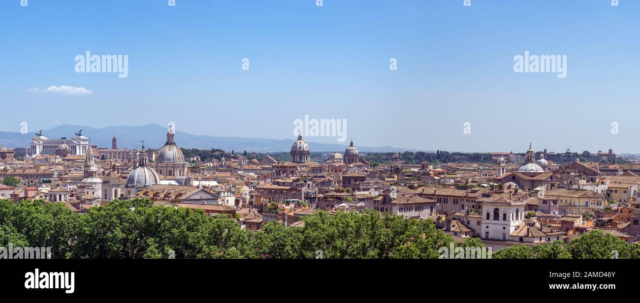 Vue aérienne de rome Banque de photographies et d’images à haute ...