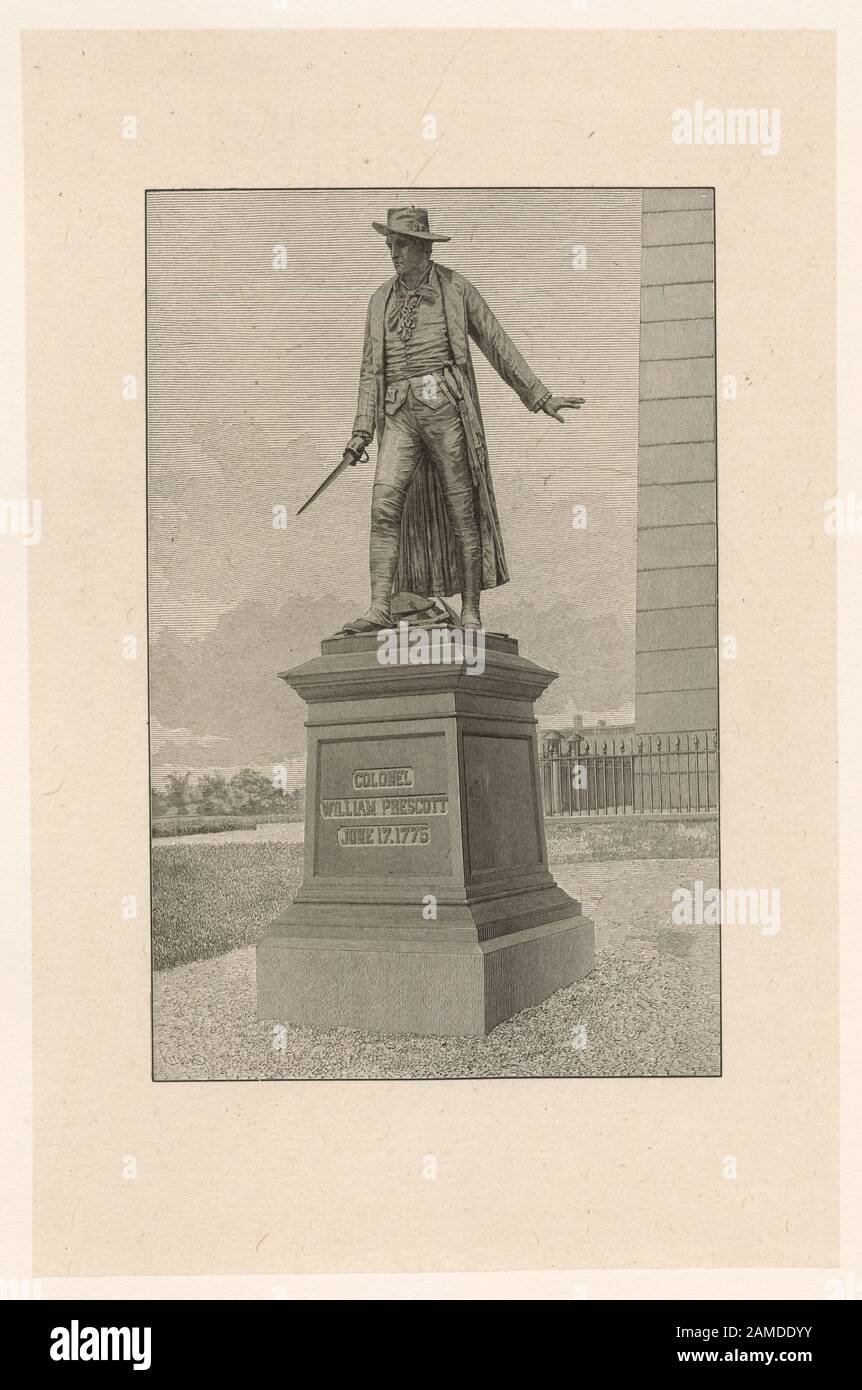 Le colonel william prescott Banque de photographies et d’images à haute ...