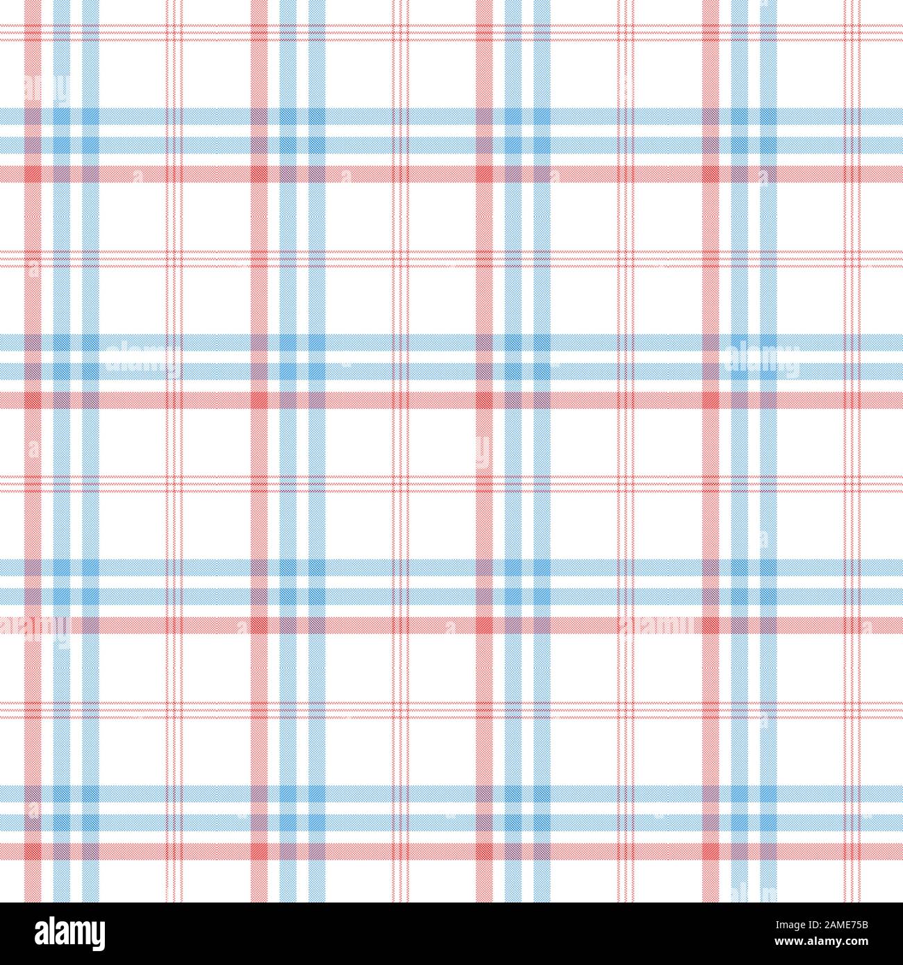 Tartan, motif de plaid illustration vectorielle transparente. Texture à ...
