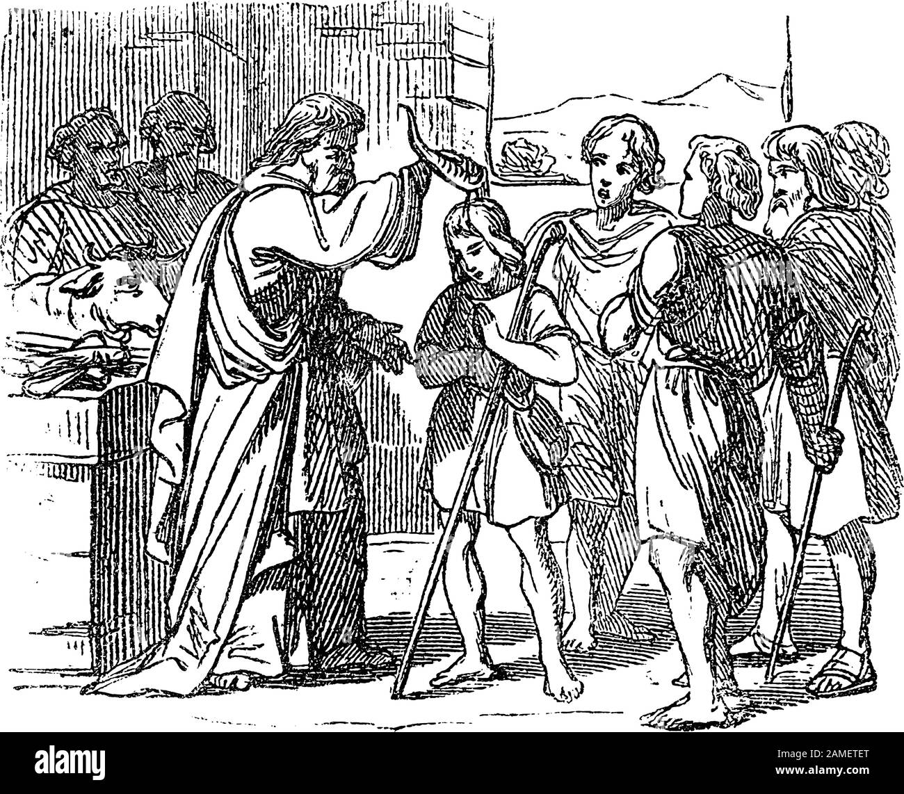 Prophet samuel Banque d'images vectorielles - Alamy