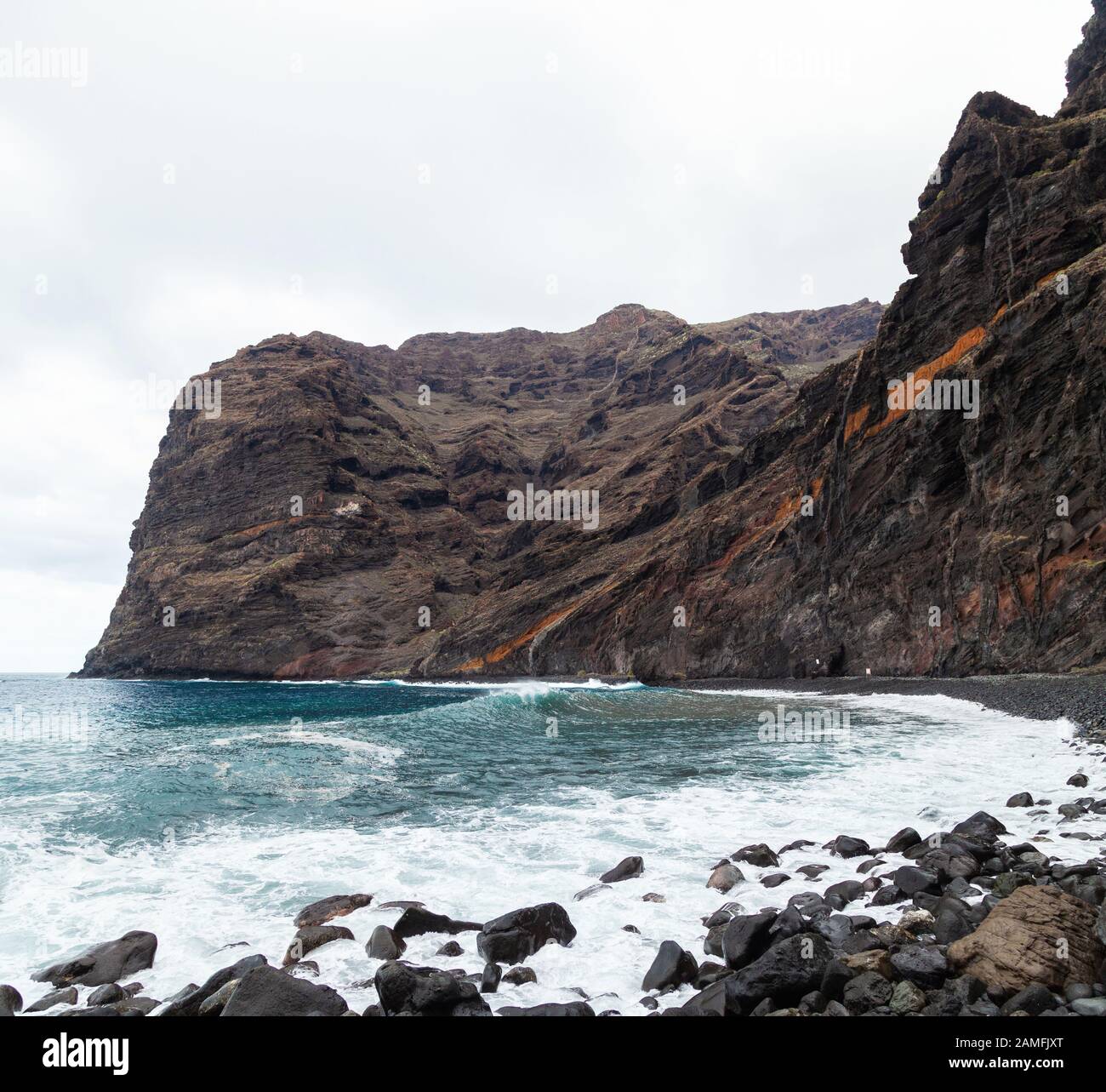 Playa de barranco seco Banque de photographies et d’images à haute ...