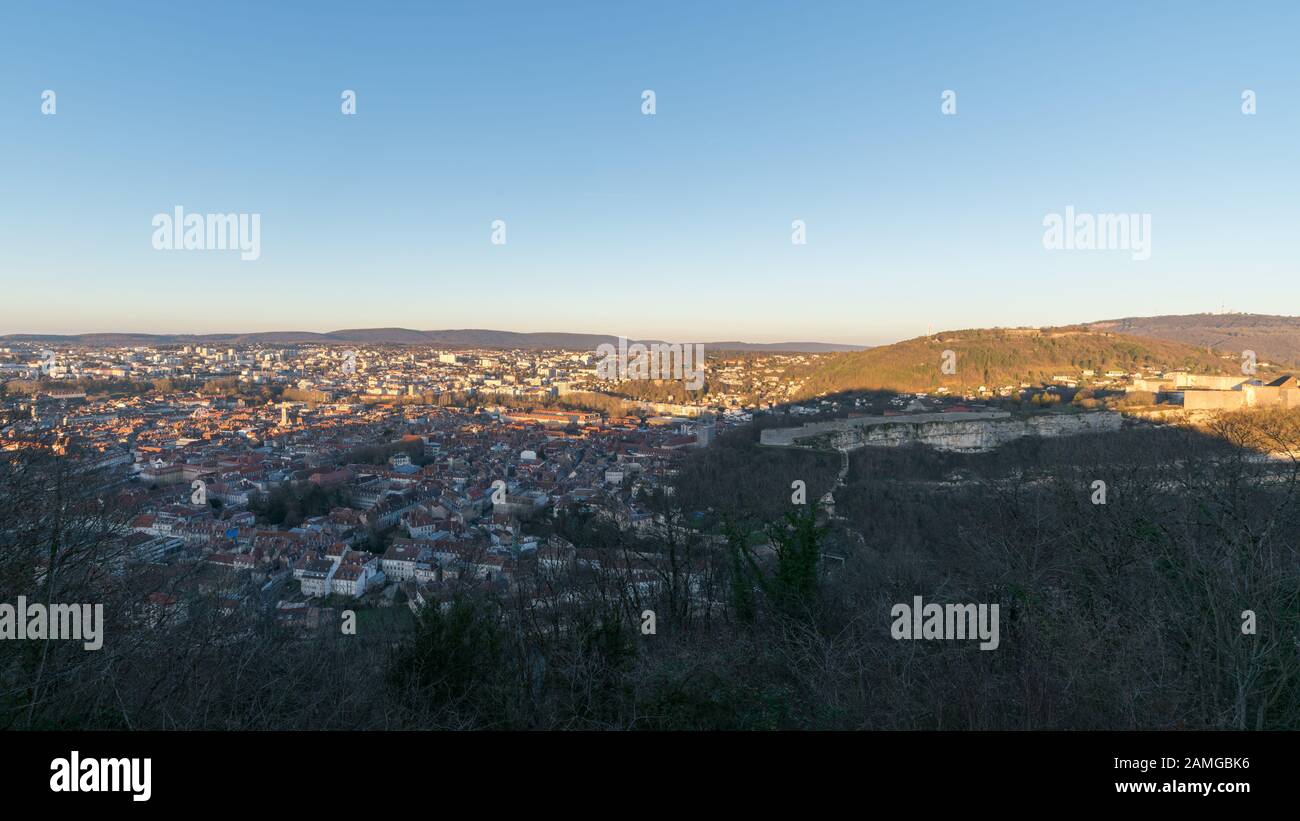Vue de la citadelle de besancon Banque de photographies et d’images à ...