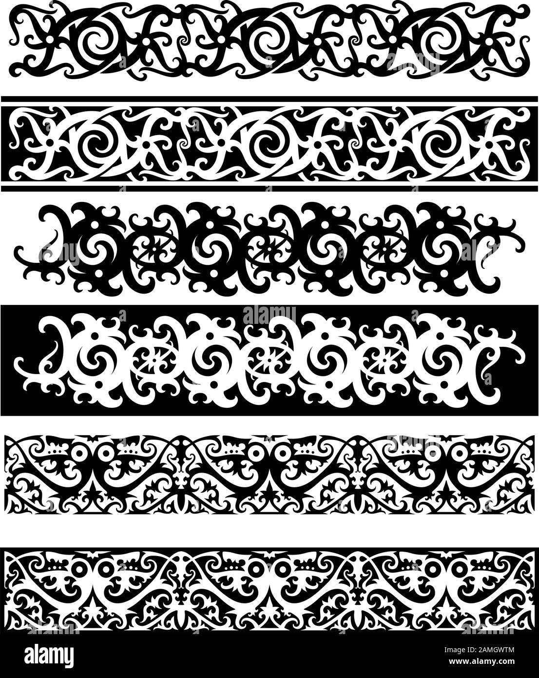 Motif historique Banque d'images vectorielles - Alamy