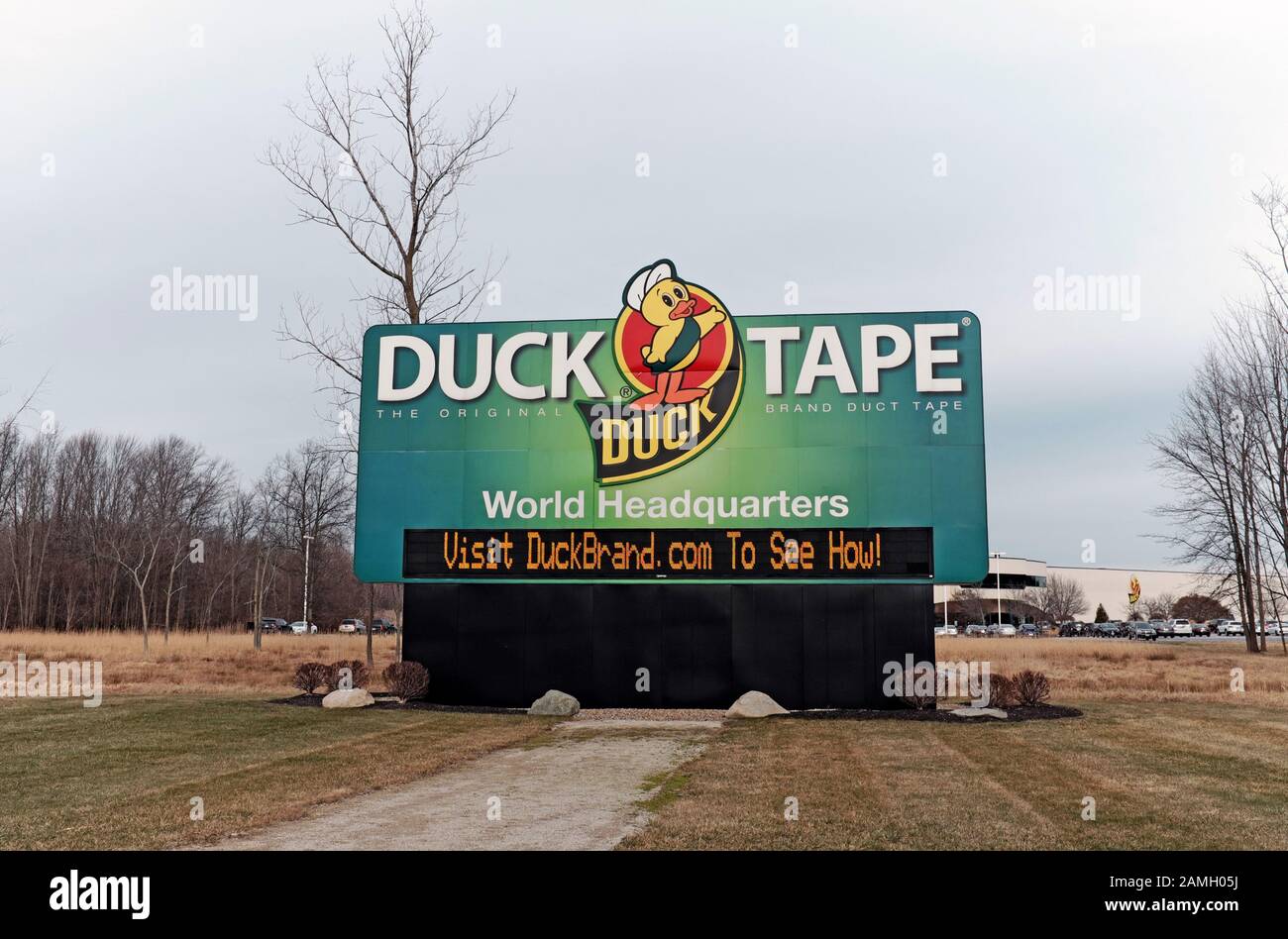 Logo de la marque de bande de canard Banque de photographies et d ...