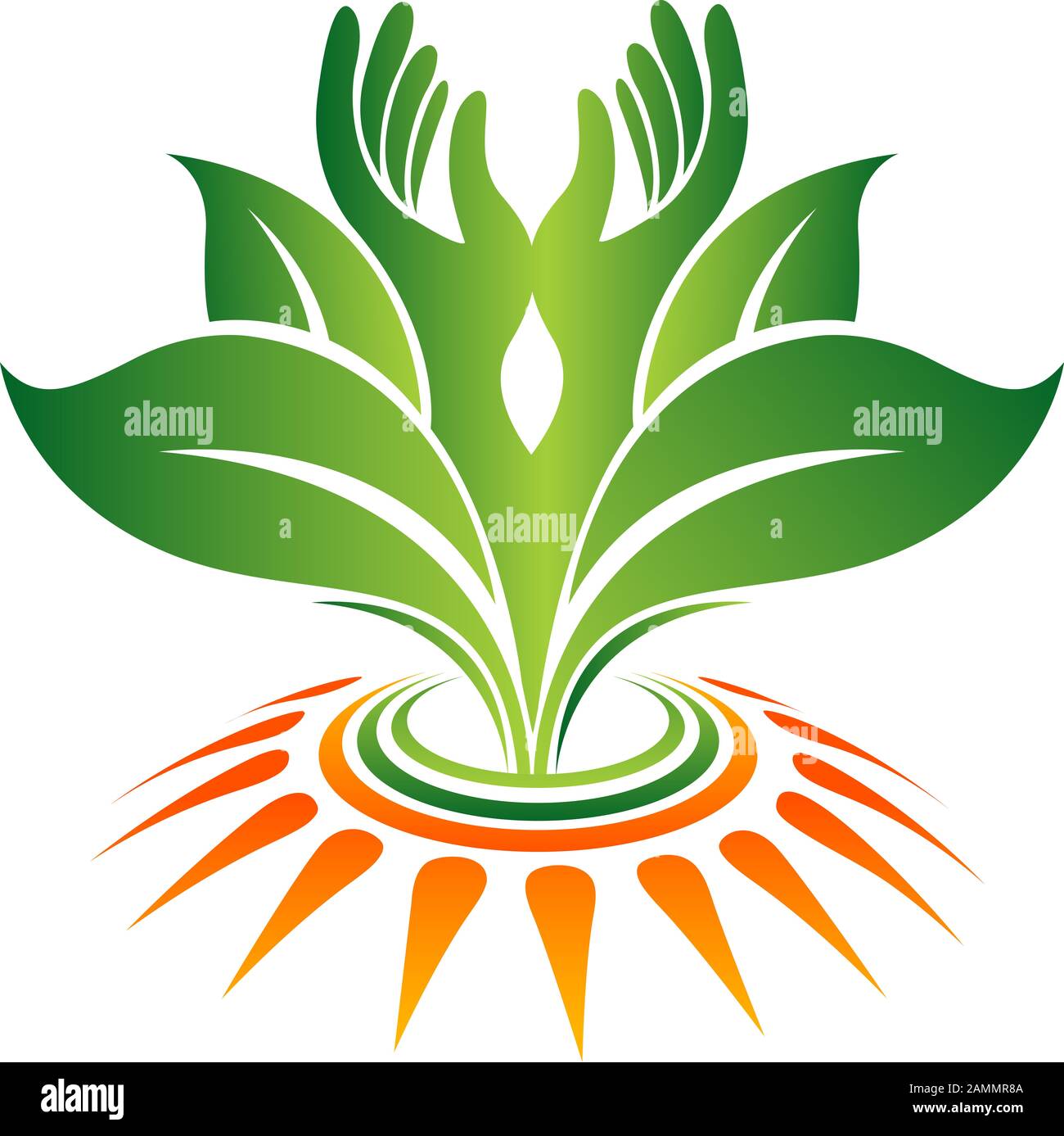 logo de protection de l'environnement Photo Stock - Alamy