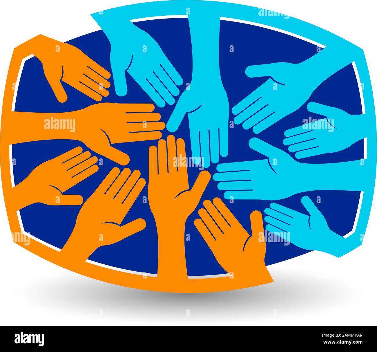 Teamwork logo Banque de photographies et d’images à haute résolution ...