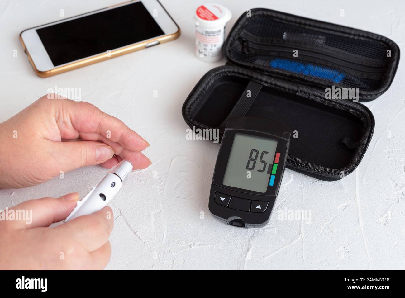 Concentration de glucose dans le sang Banque de photographies et d ...