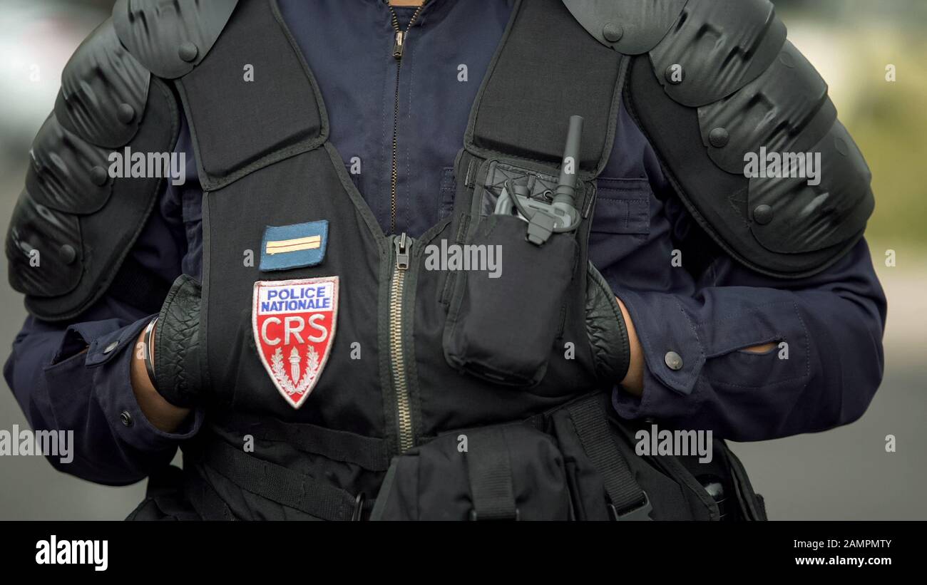 Police nationale française Banque de photographies et d’images à haute ...