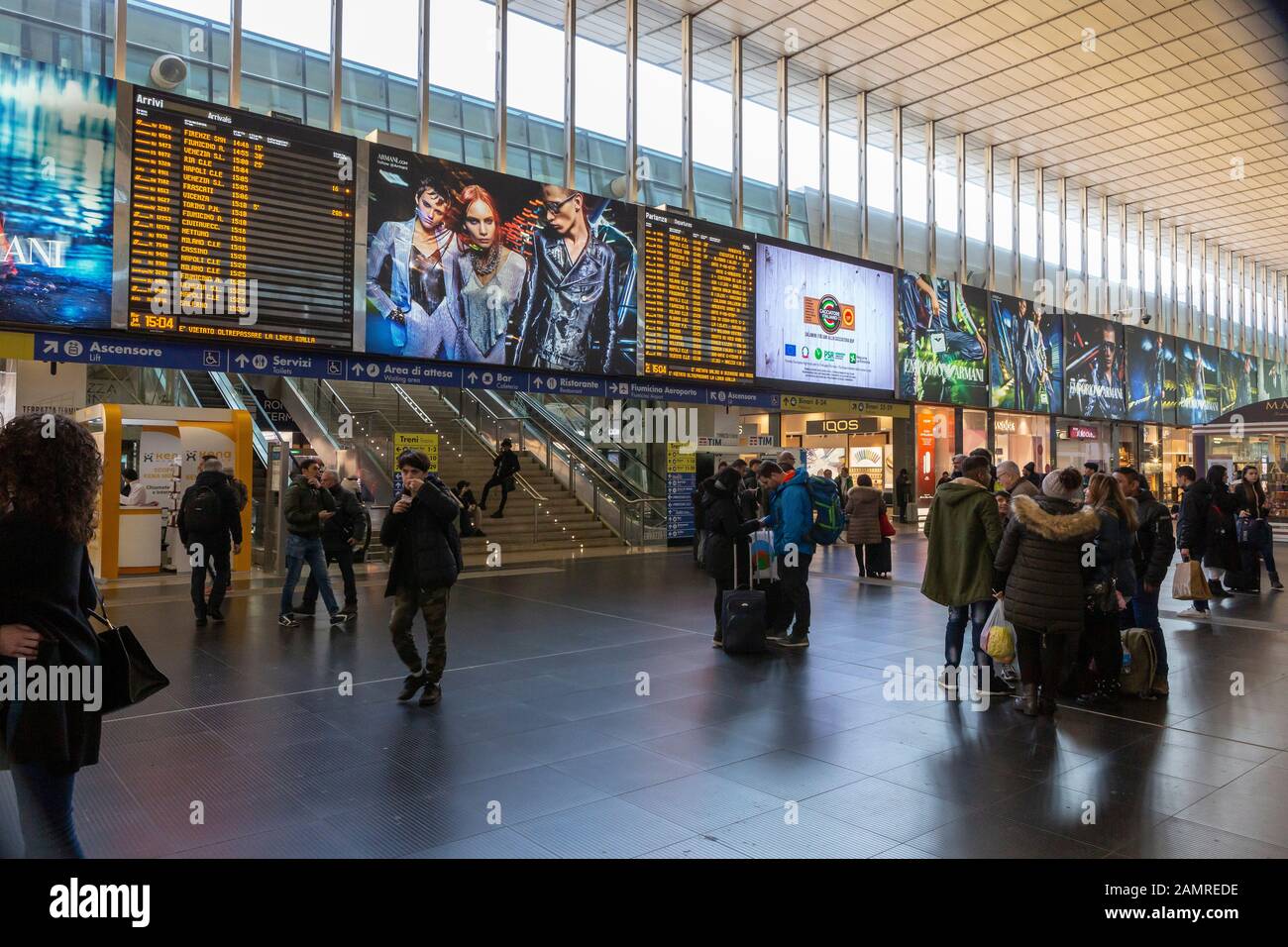 Termini, Gare, Rome, Italie Banque d'image et photos - Alamy