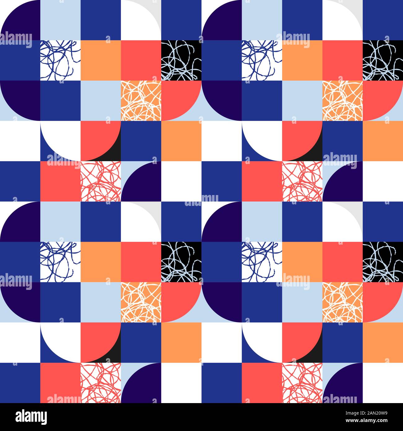 Les tuiles géométriques simples ont une texture vectorielle. Carreaux ...