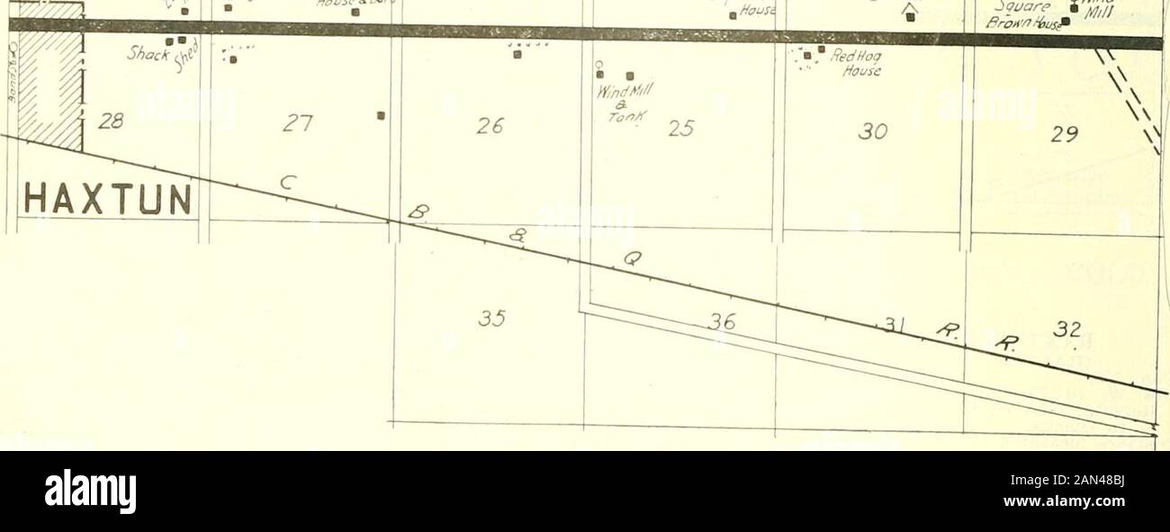 Carte et guide de Huebinger pour la route transcontinentale Omaha ...