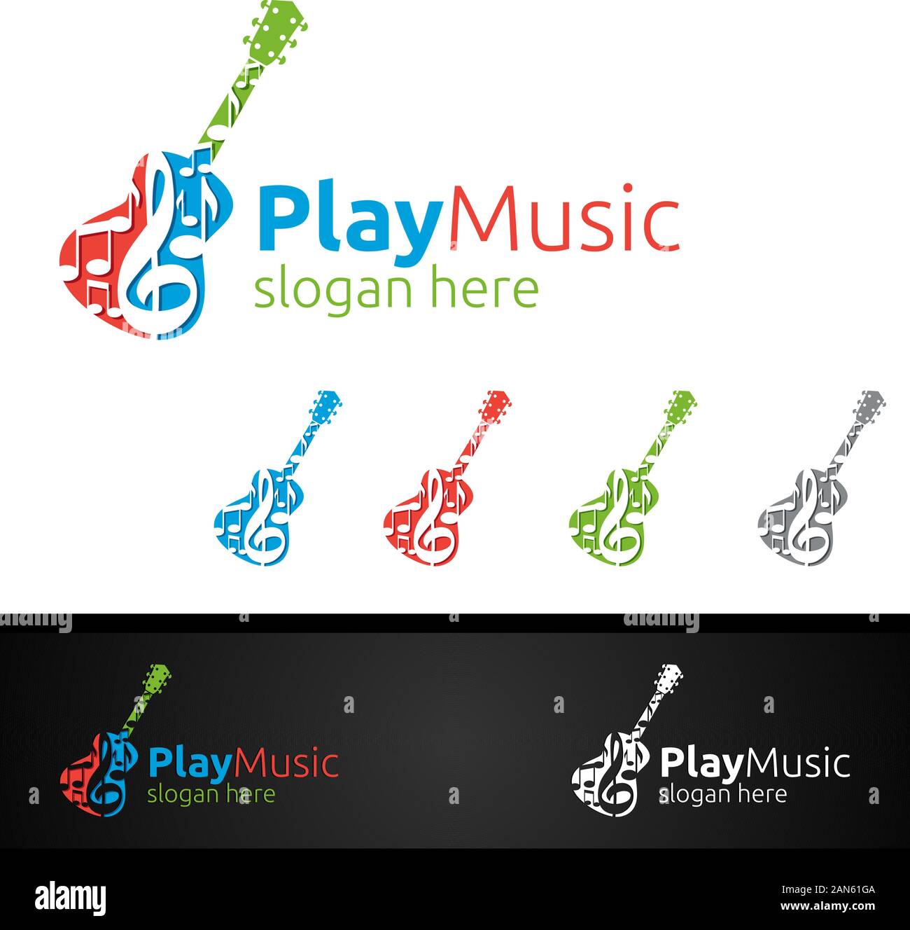 Note de musique logo Banque de photographies et d’images à haute ...