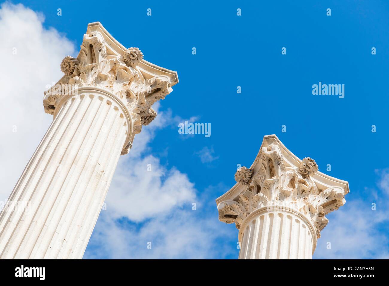 Colonne de style corinthien Banque de photographies et d’images à haute ...