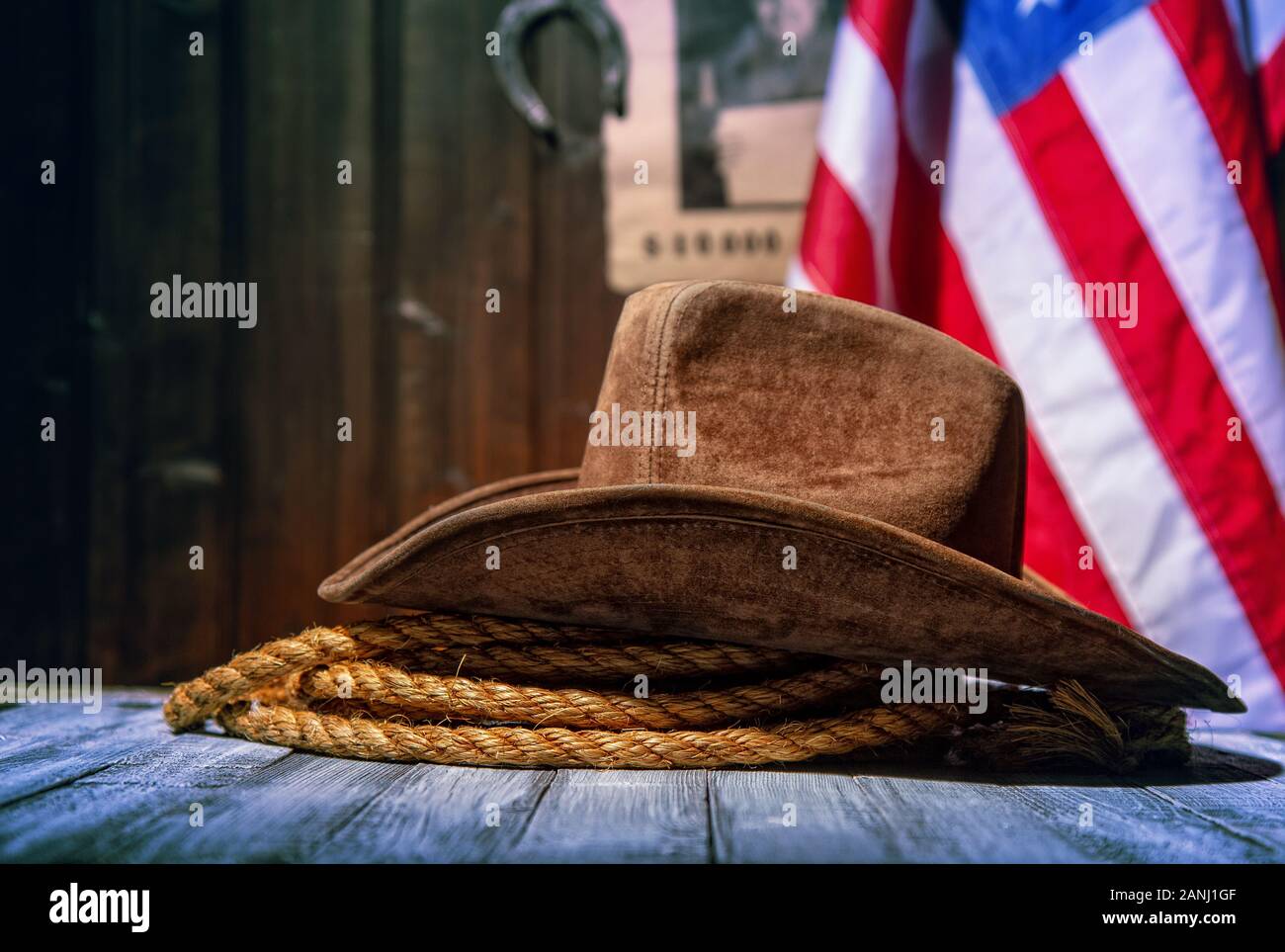 Cowboy portrait sheriff Banque de photographies et d’images à haute ...