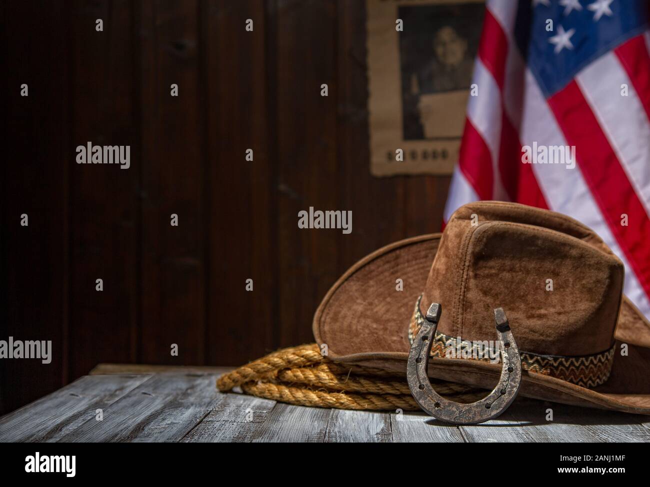 Cowboy portrait sheriff Banque de photographies et d’images à haute ...