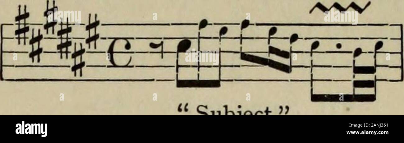 Appliqué dans l'invention de contrepoint, fugue, canon et d'autres ...