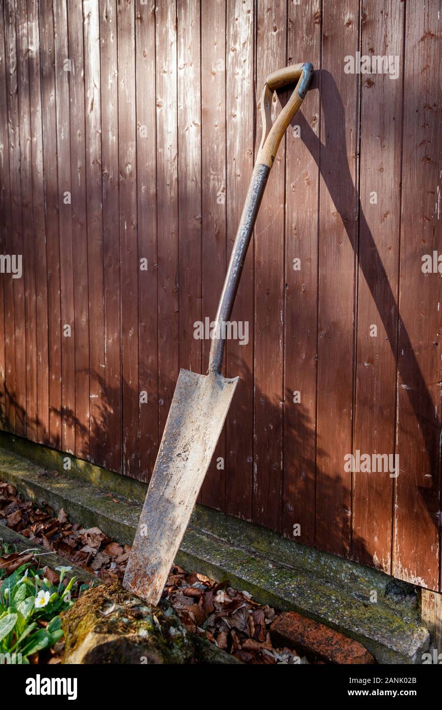 Vieux outils agricoles en bois Banque de photographies et d’images à ...