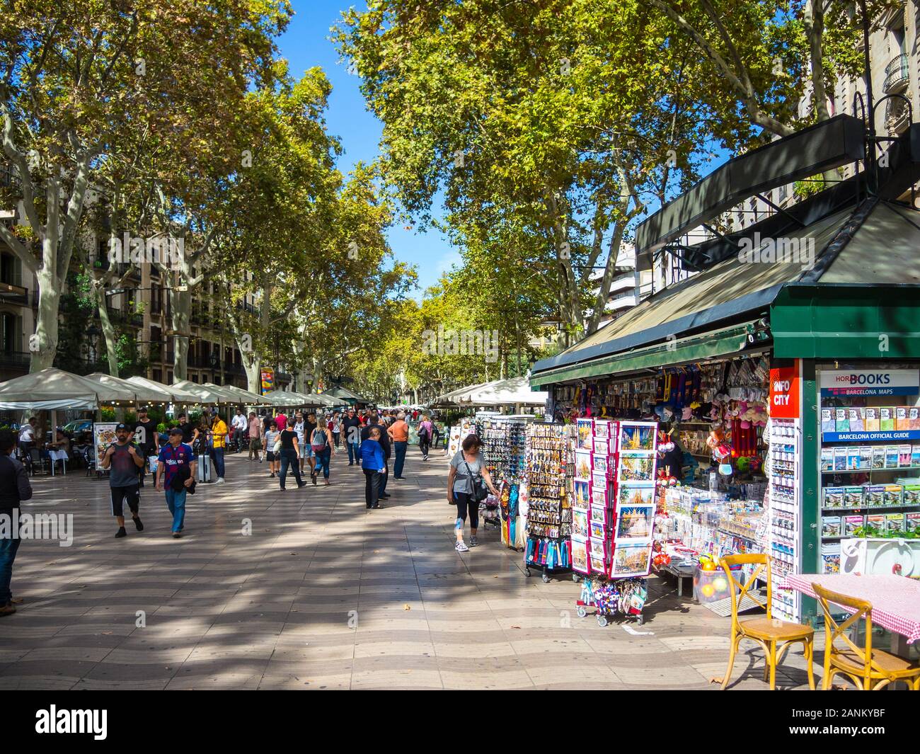 La rambla las ramblas Banque de photographies et d’images à haute résolution - Alamy