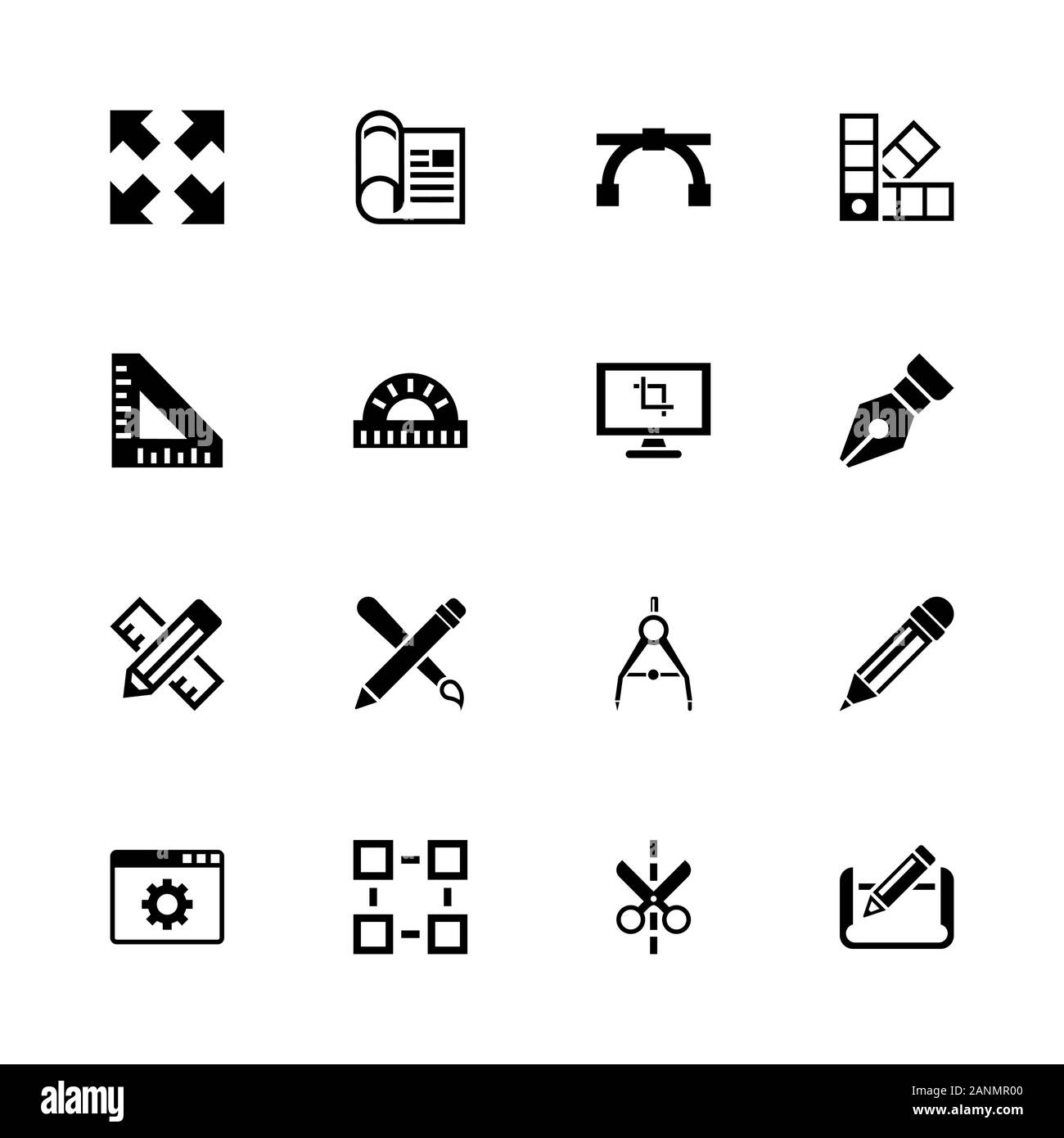 Crayon de couleur et couleur blanche sur papier Banque d'images ...