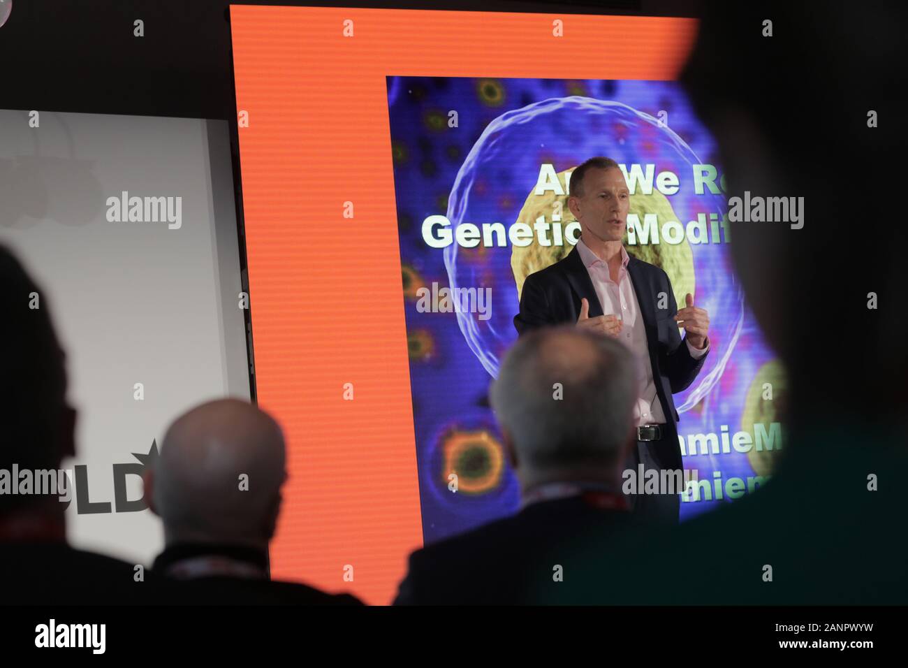 Munich, Bavière. 18 janvier, 2020. Jamie Metzl (futuriste, expert en ...