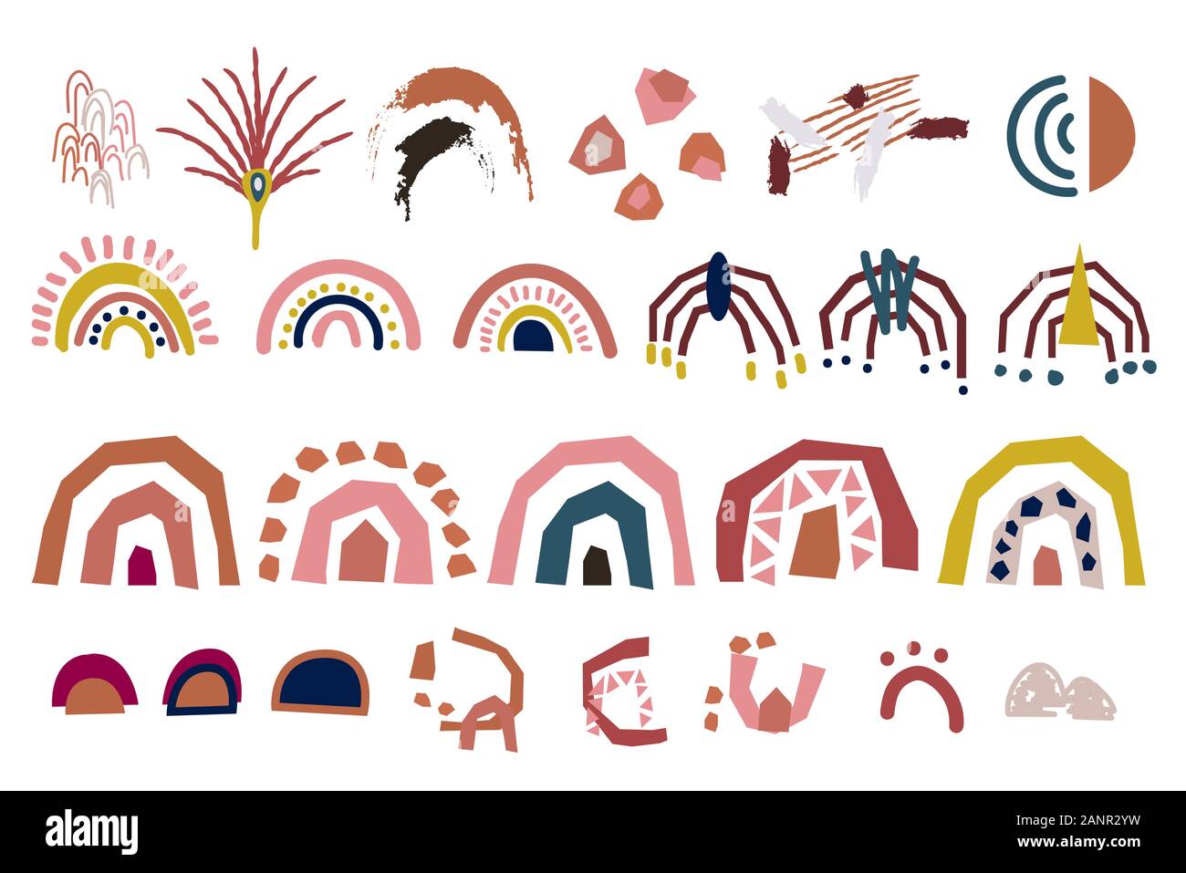 Objets en terre cuite Banque d'images vectorielles - Alamy