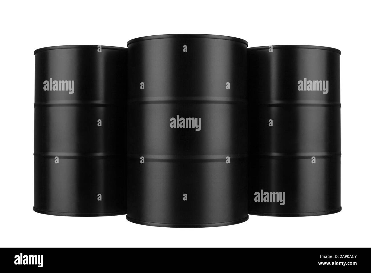 Barils en aluminium Banque d'images détourées - Alamy