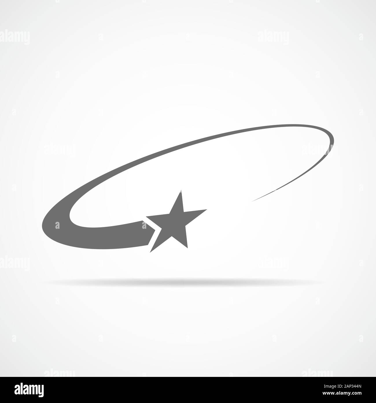 Logo Flying Star Meteorite Royalty Free Vector Image, 60% OFF