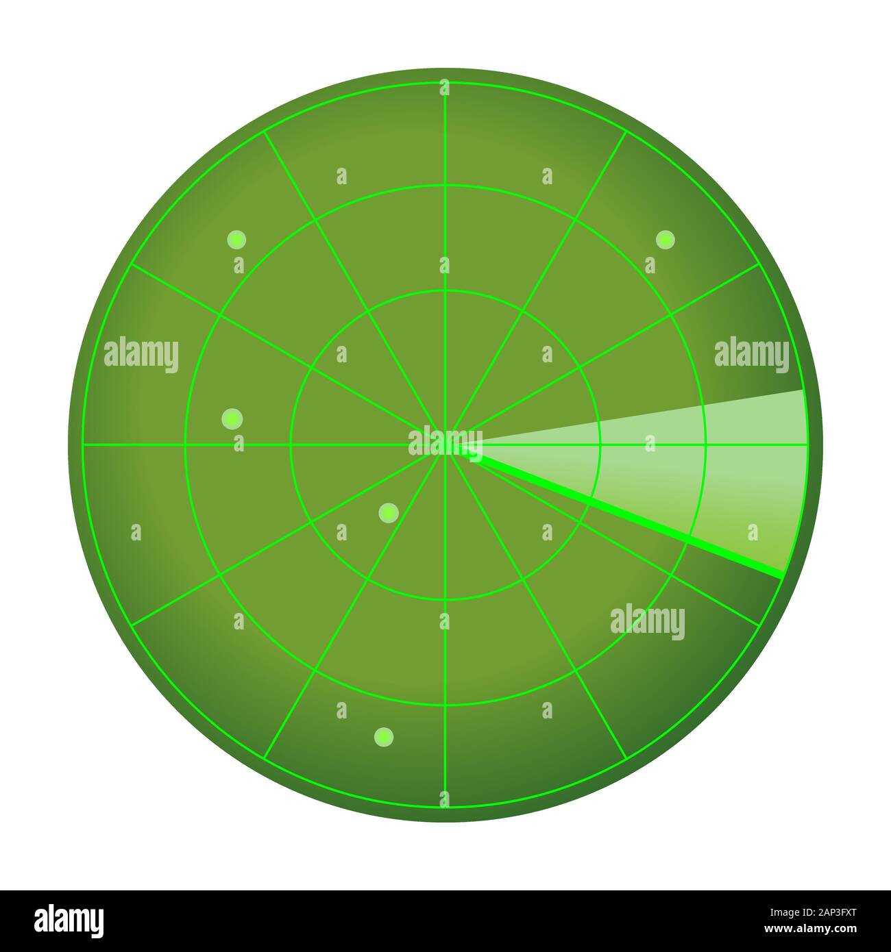 Radar screen vector Banque de photographies et d’images à haute ...