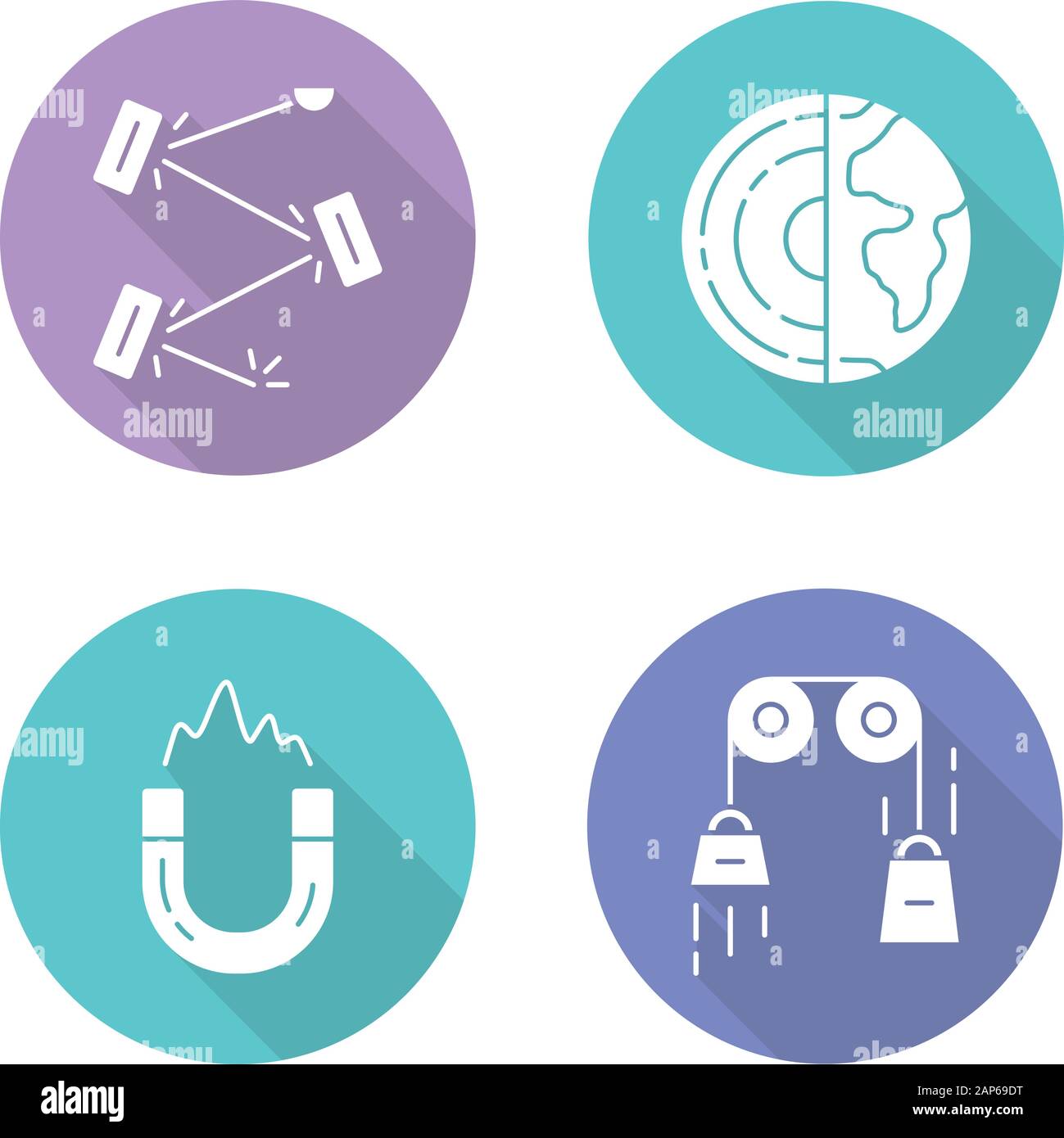Processus du monde physique Banque d'images vectorielles - Alamy