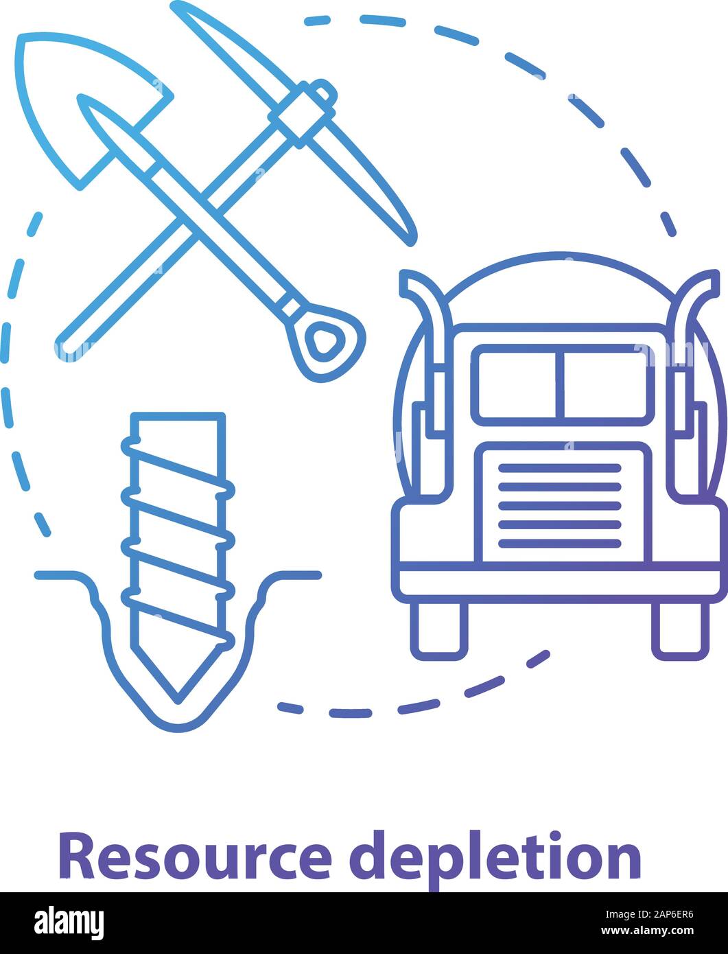 Ressources naturelles non renouvelables Banque d'images vectorielles ...