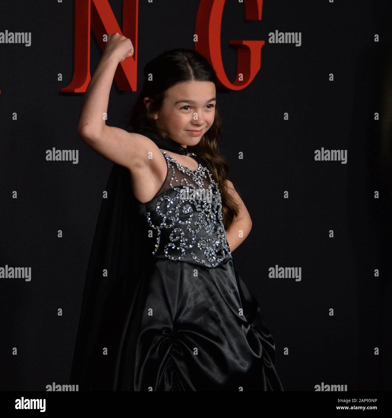 Los Angeles, États-Unis. 21 janvier 2020. L'acteur Brooklynn Prince ...