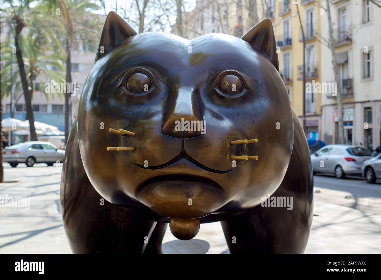Animal the cat by fernando botero Banque de photographies et d’images à ...