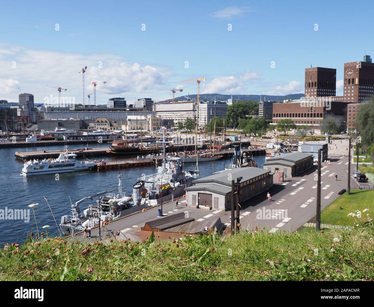 Oslo City Hall Norwegian Oslo Banque d'image et photos - Alamy