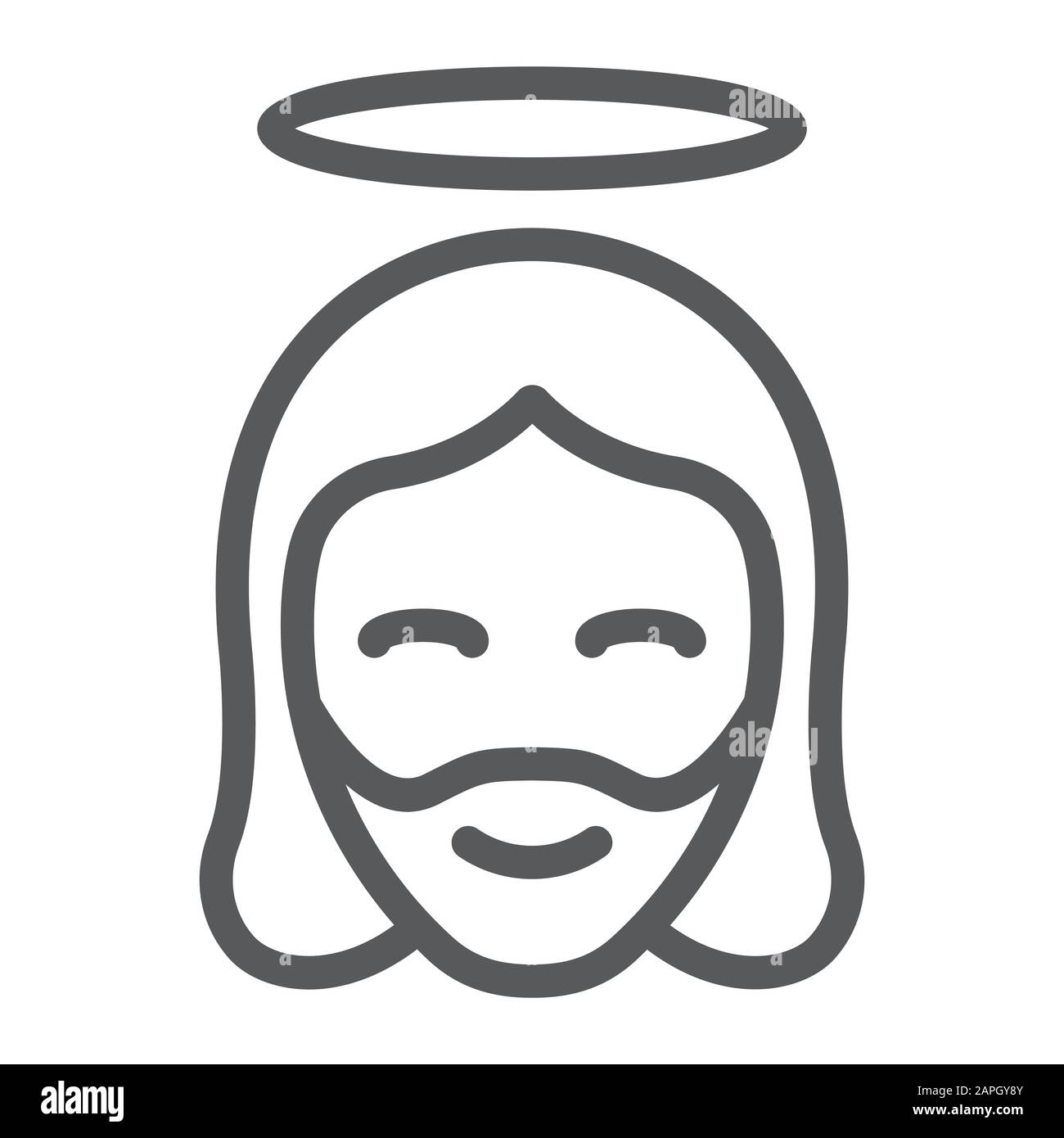 Jesus resurrected silhouette Banque d'images vectorielles - Alamy