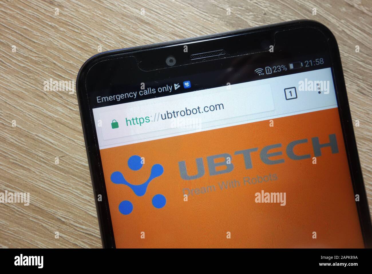 Logo ubtech Banque de photographies et d’images à haute résolution - Alamy