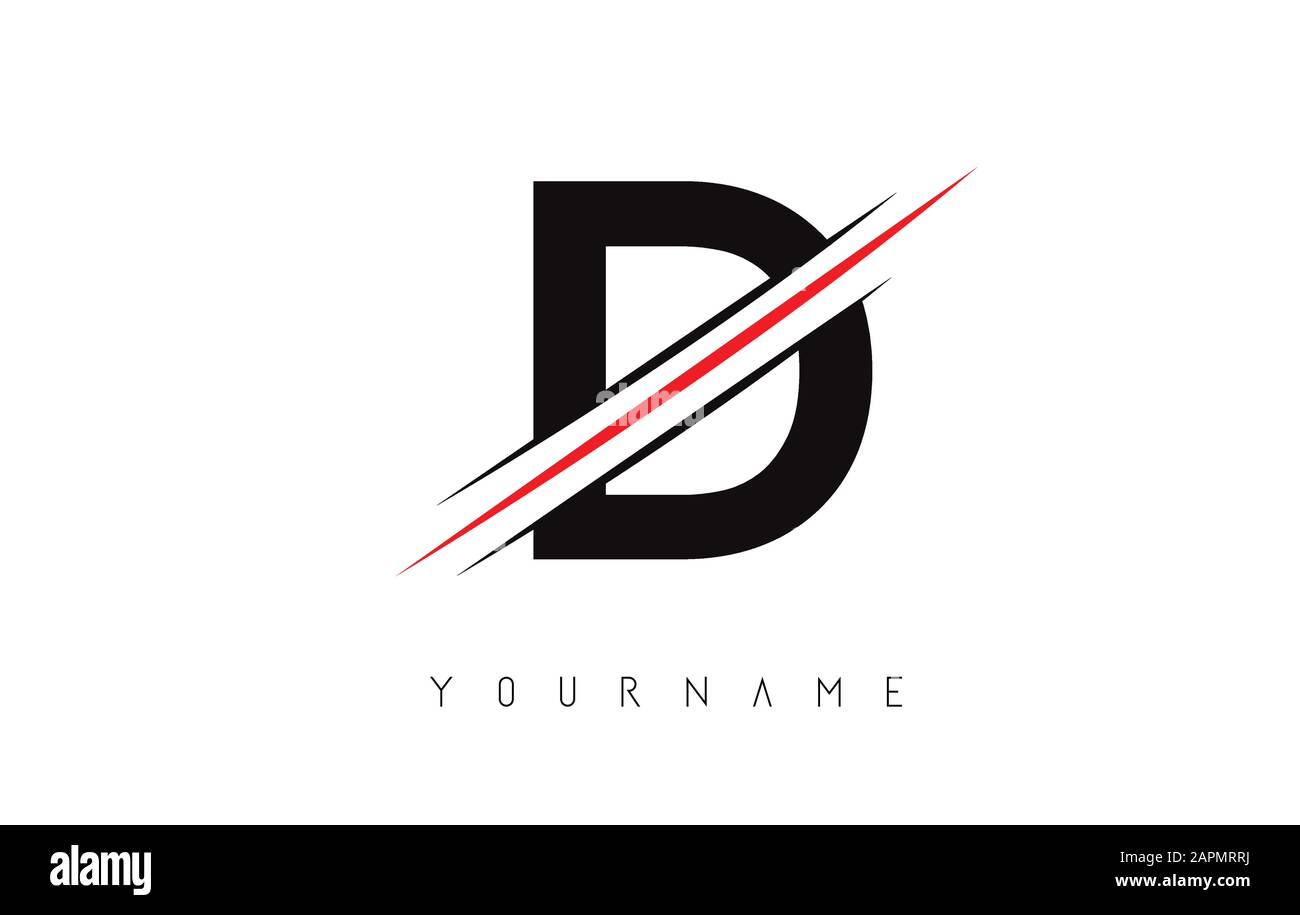 Lettre d logo Banque de photographies et d’images à haute résolution ...