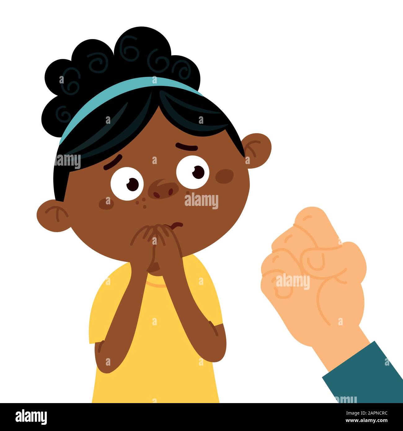 L'intimidation des enfants Banque d'images vectorielles - Alamy
