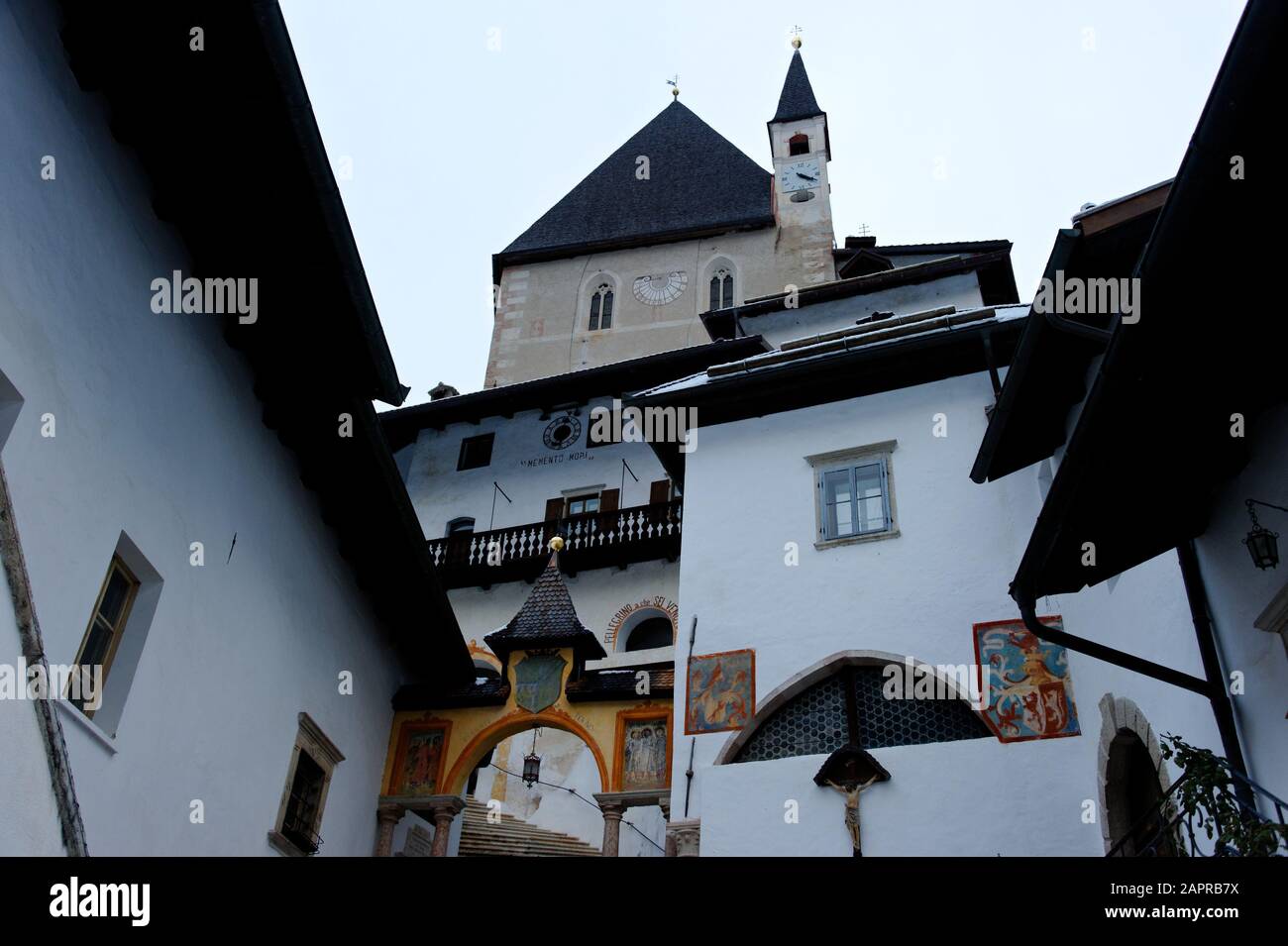 Sanctuaire de san romedio Banque de photographies et d’images à haute ...