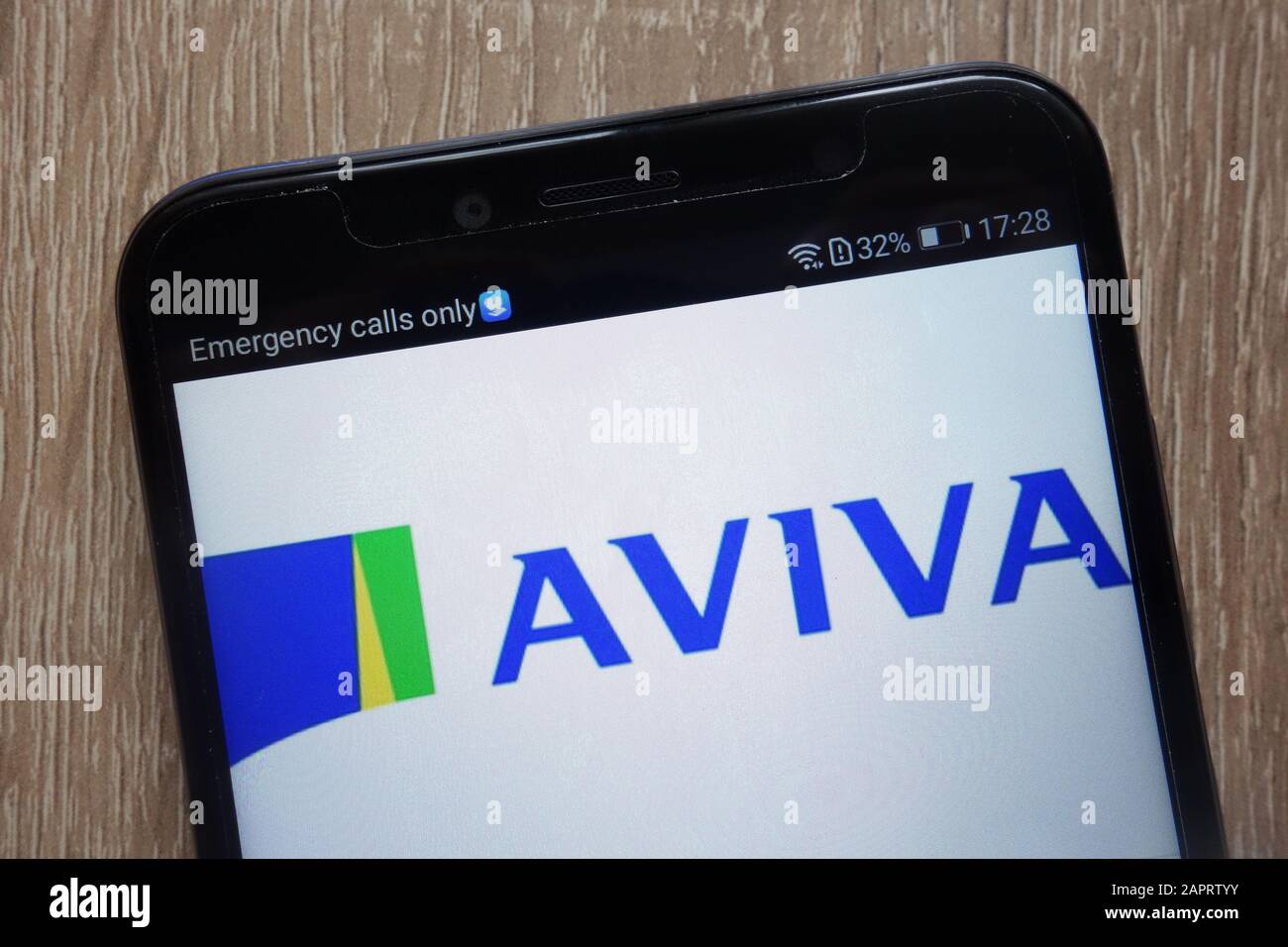 Aviva logo Banque de photographies et d’images à haute résolution - Alamy