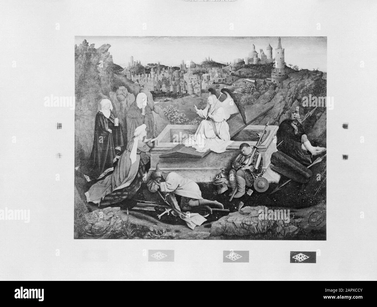 Jesus tomb angels Banque de photographies et d’images à haute résolution - Alamy