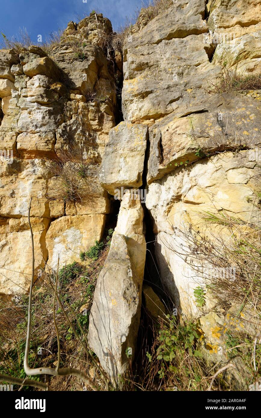 Oolite limestone Banque de photographies et d’images à haute résolution ...