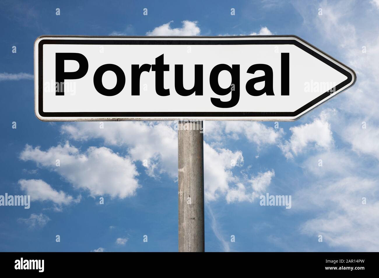 Road signs sign portugal Banque de photographies et d’images à haute ...
