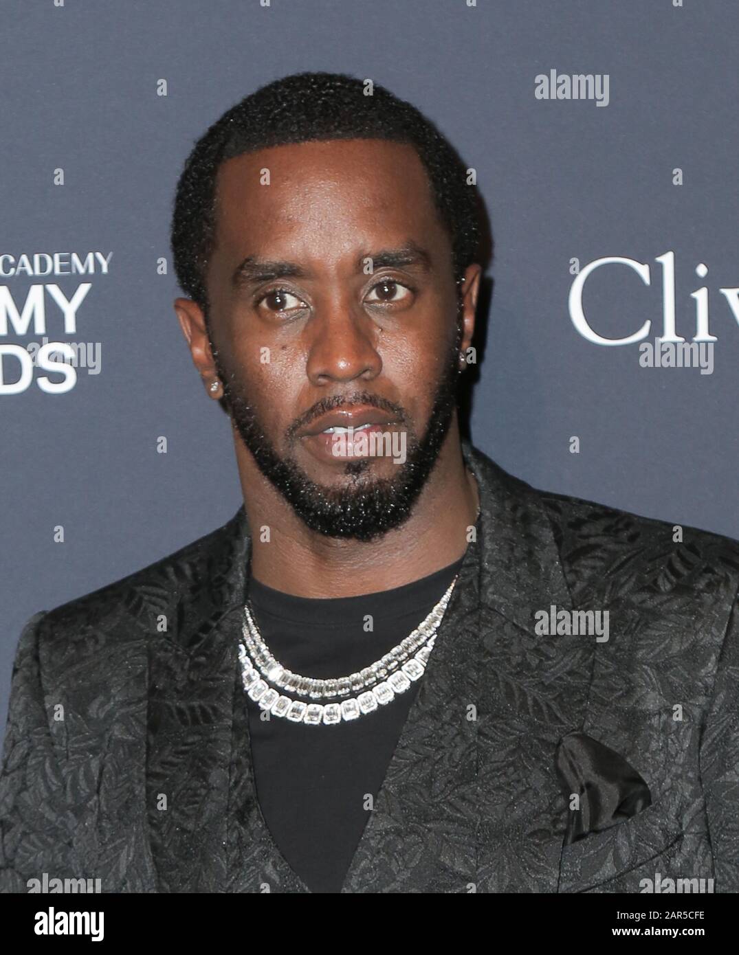 Sean diddy combs clive davis Banque de photographies et d’images à ...