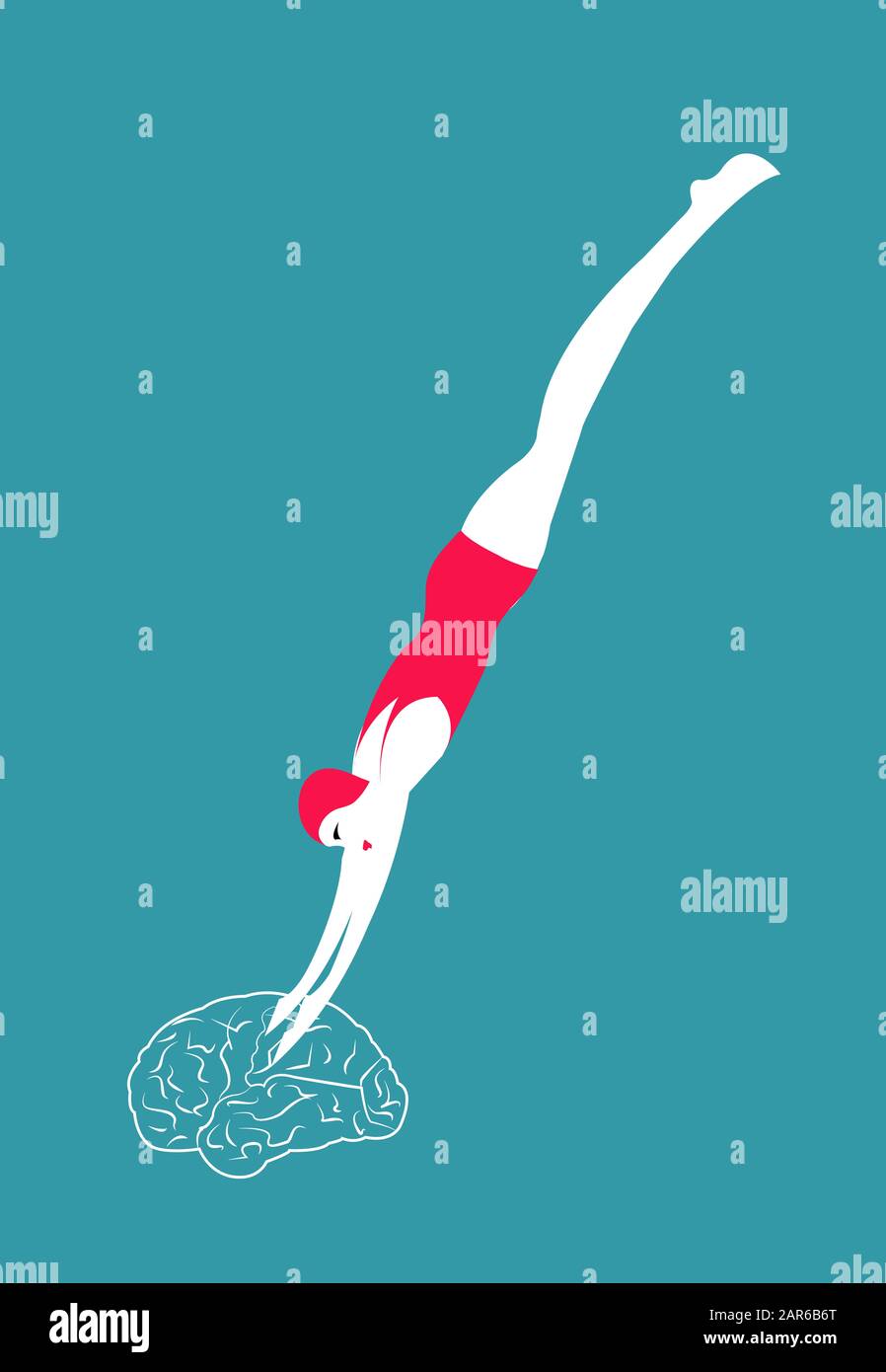 L'eau sur le cerveau Banque d'image et photos - Alamy