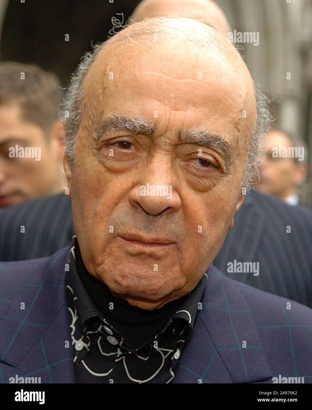 Mohamed Al-Fayed en 2007 comparaissant à la Haute Cour de Londres pour ...