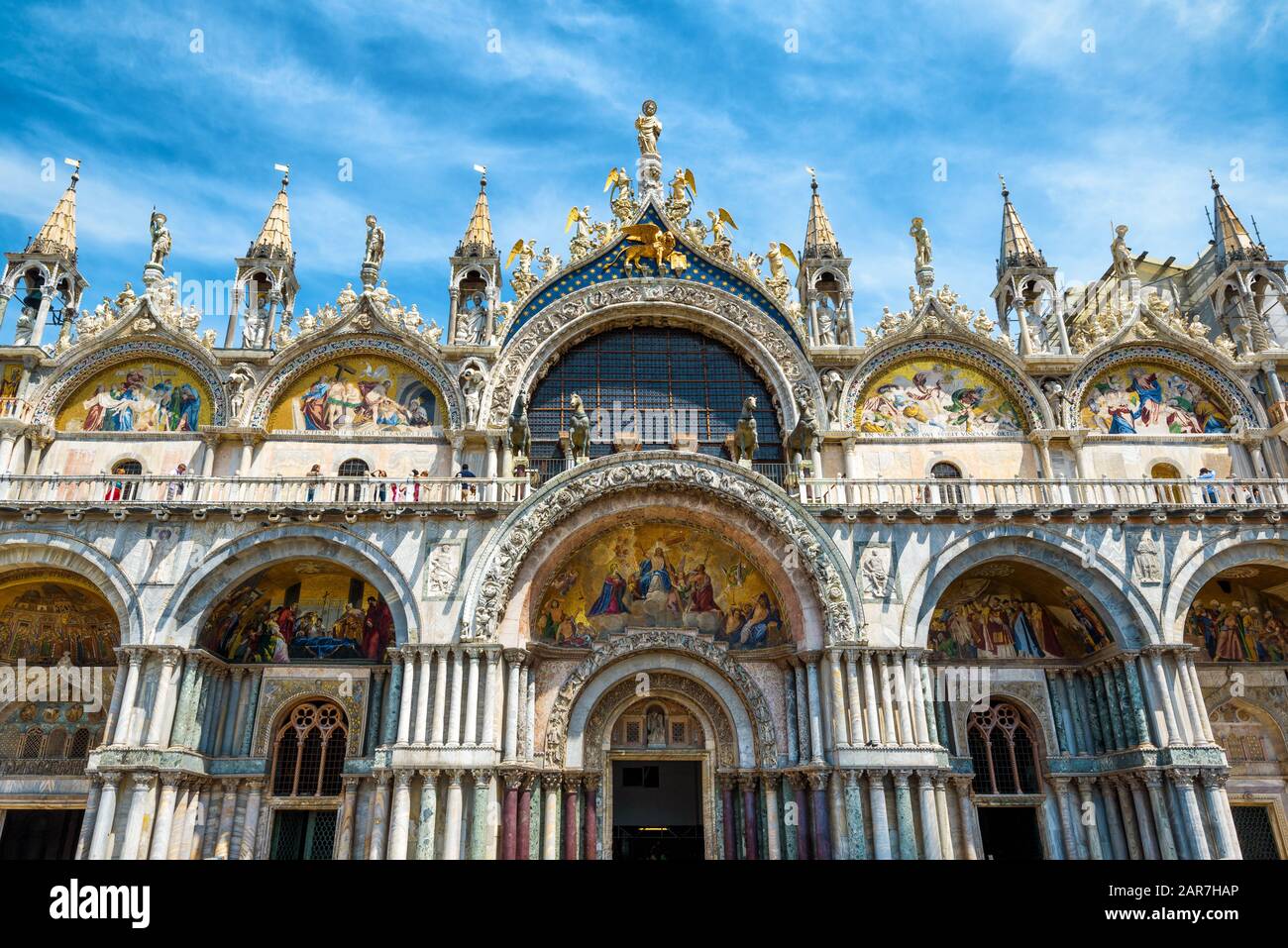 Basilique Saint-Marc (basilique Saint-Marc) à Venise, Italie. La ...