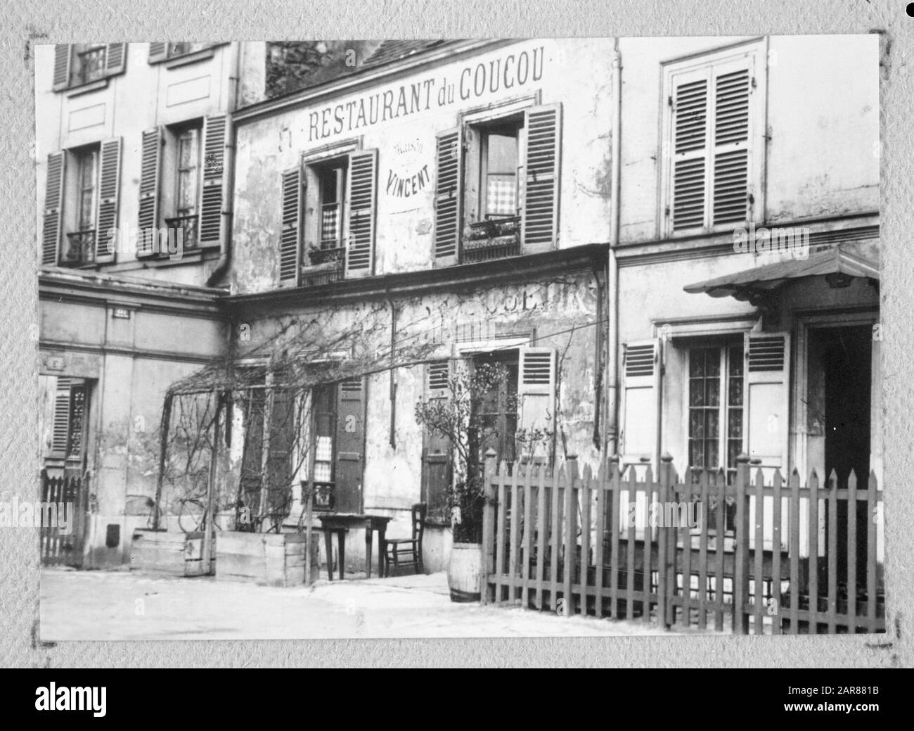 Restaurant du Coucou [à Paris?] Date: 1900 lieu: France, Paris mots ...